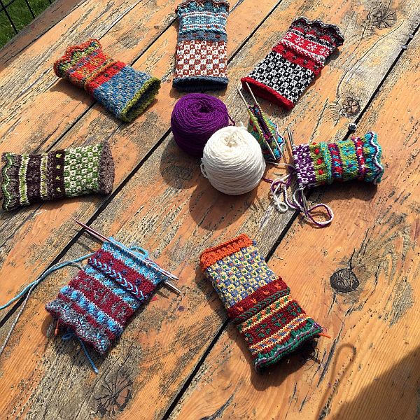 Green Mountain Knitting Guild Retreat - Circus Smirkus